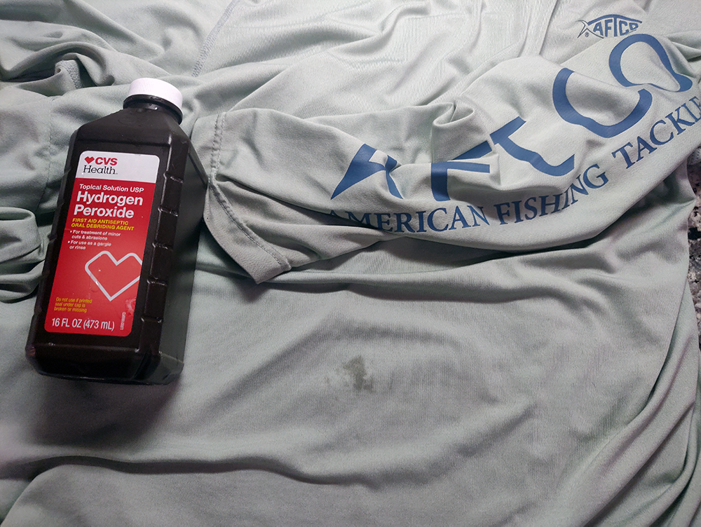 Fish blood stain removal Instructions – Shem Creek Fishing and Tackle ...