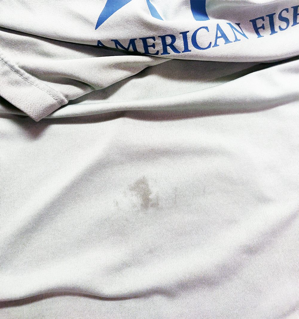 Fish blood stain removal Instructions – Shem Creek Fishing and Tackle ...